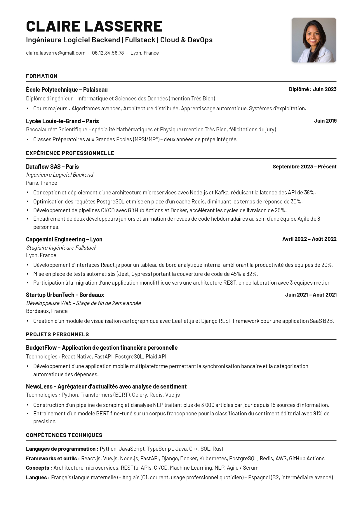CV Gratuit 2026 Mod les De CV Remplir En Ligne CVByAI CV Gratuit 2026 Mod les De CV Remplir En Ligne CVByAI